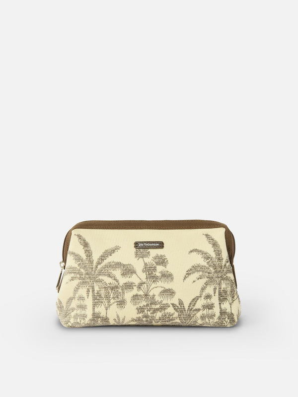 Coconut Palm Chenille Cactus Pouch Medium | Jim Thompson