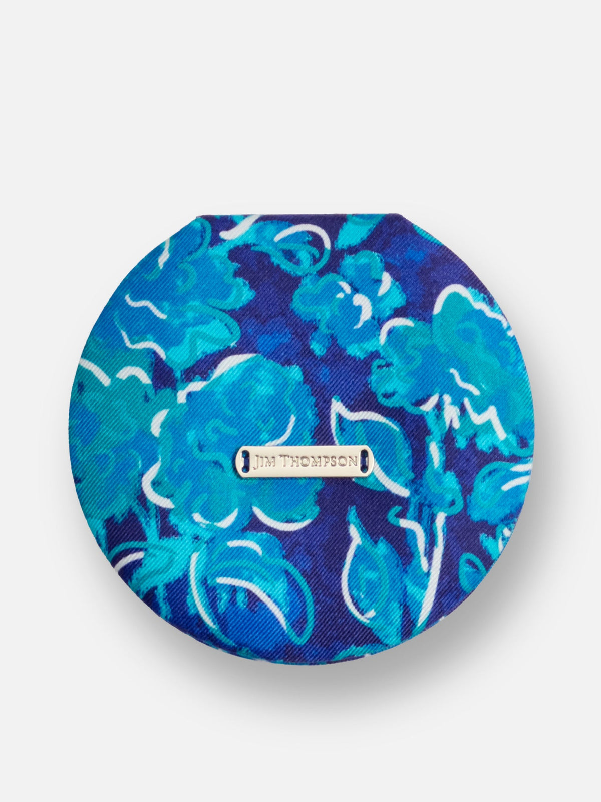 Mali Silk Round Mirror Case | Jim Thompson
