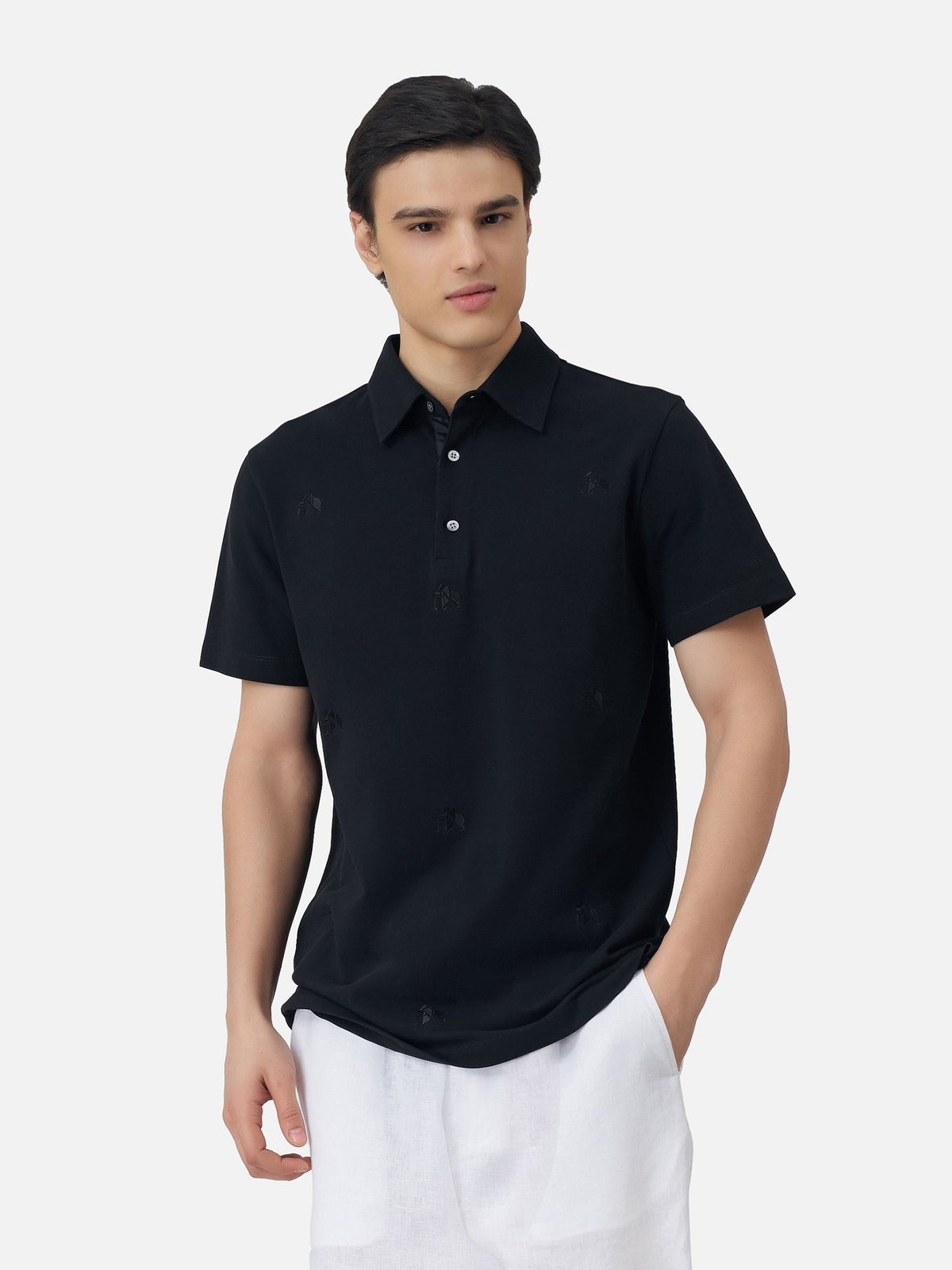Origami Elephant Polo Shirt | Jim Thompson