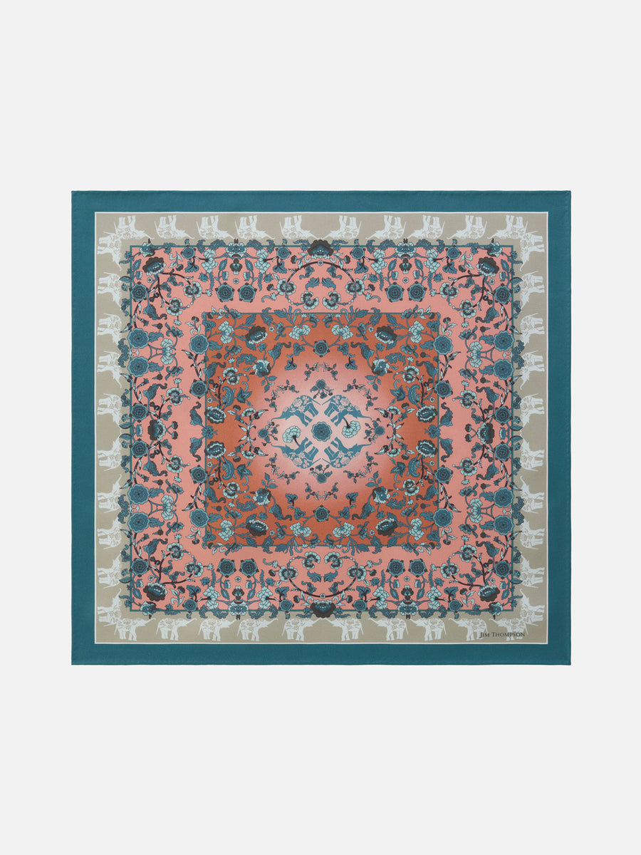Porcelain Silk Napkin | Jim Thompson