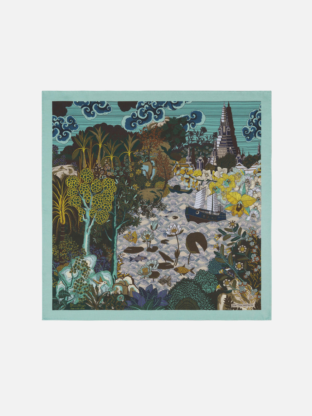 Wat Arun Silk Napkin | Jim Thompson