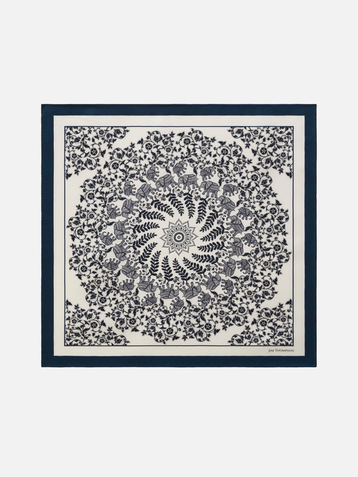 Medallion Silk Napkin | Jim Thompson